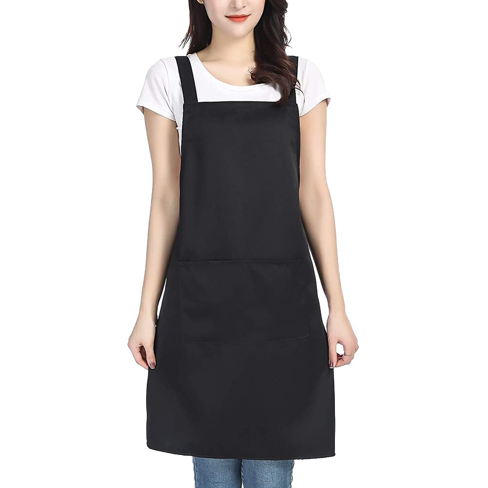 Simple H-type Shoulder Apron Unisex Apron Kitchen ... – Grandado