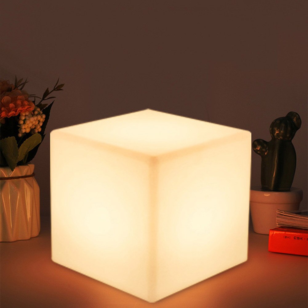 LED Color Changing Cube Night Light Table Glow Lam... – Vicedeal