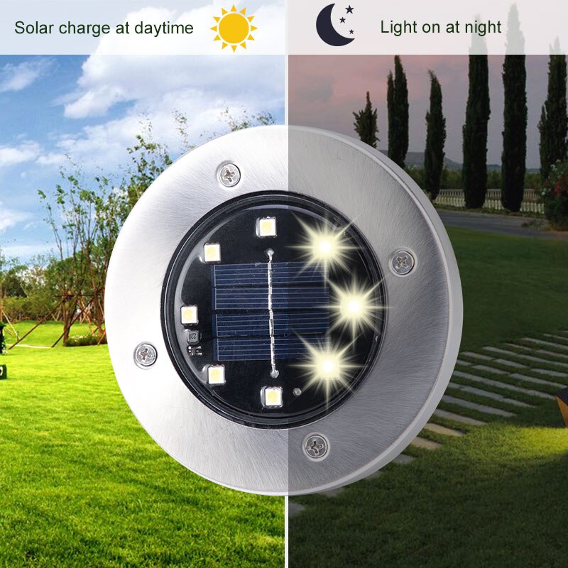 10Pcs LED Solar Power Garden Lights Outdoor Lighti... – Grandado