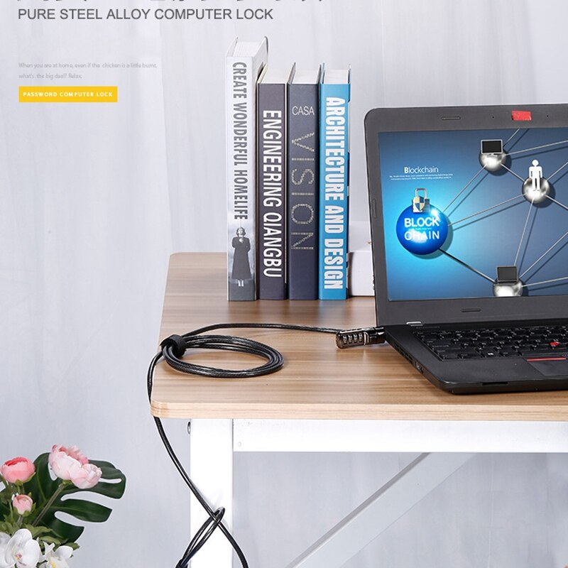 Laptop Lock Combination Lock Computer Lock Passwor... – Vicedeal