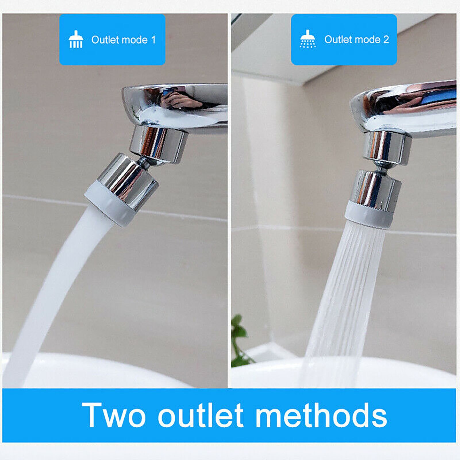 Rotary Water Saving Anti-Splash Tap Faucet Spout N... – Vicedeal