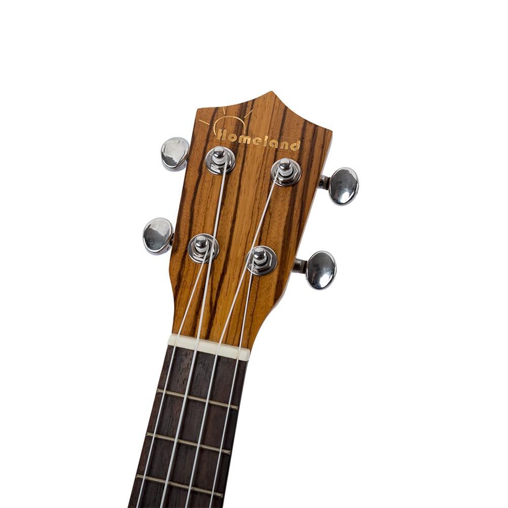 21-Inch Four String Ukulele Zebra Wood With Fender... – Grandado