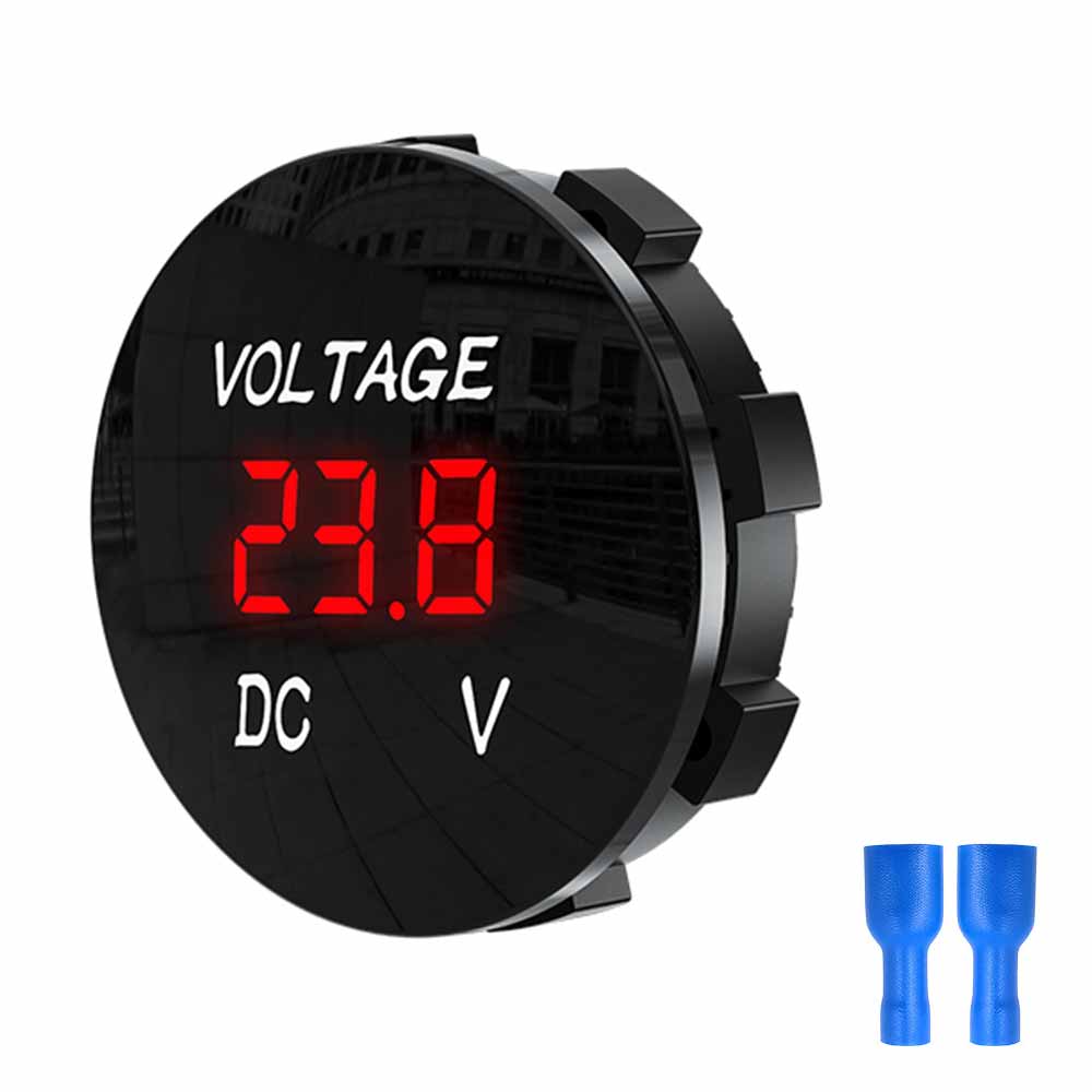 Dc 5V-48V Digital Panel Voltmeter Voltage Meter Te... – Grandado