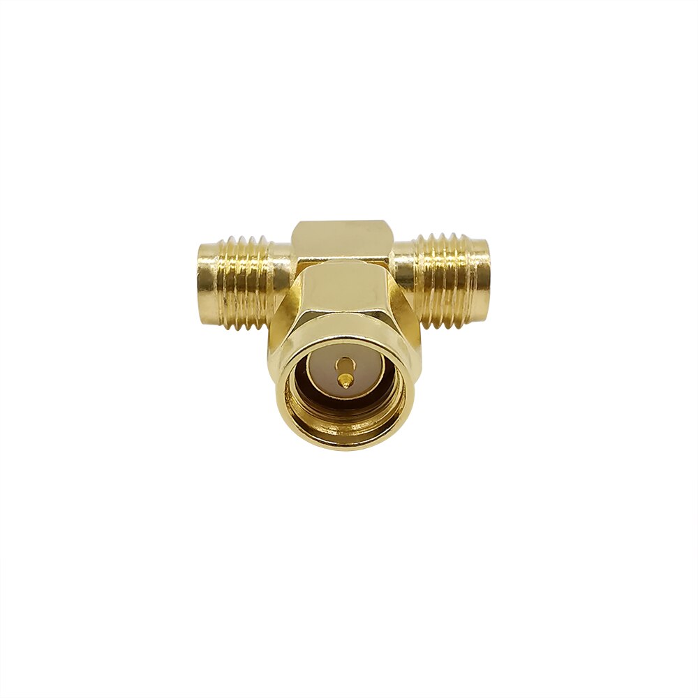 1Pcs Gold-Plated T Type SMA Splitter RF Coaxial An... – Grandado