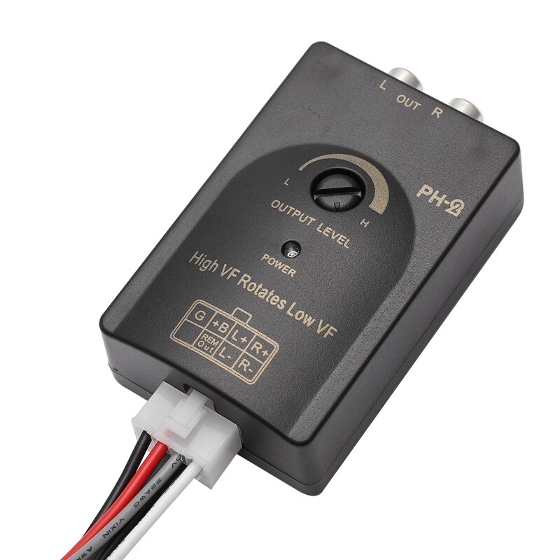 Low Level Converter Adapter Car o RCA Converter Co... – Grandado