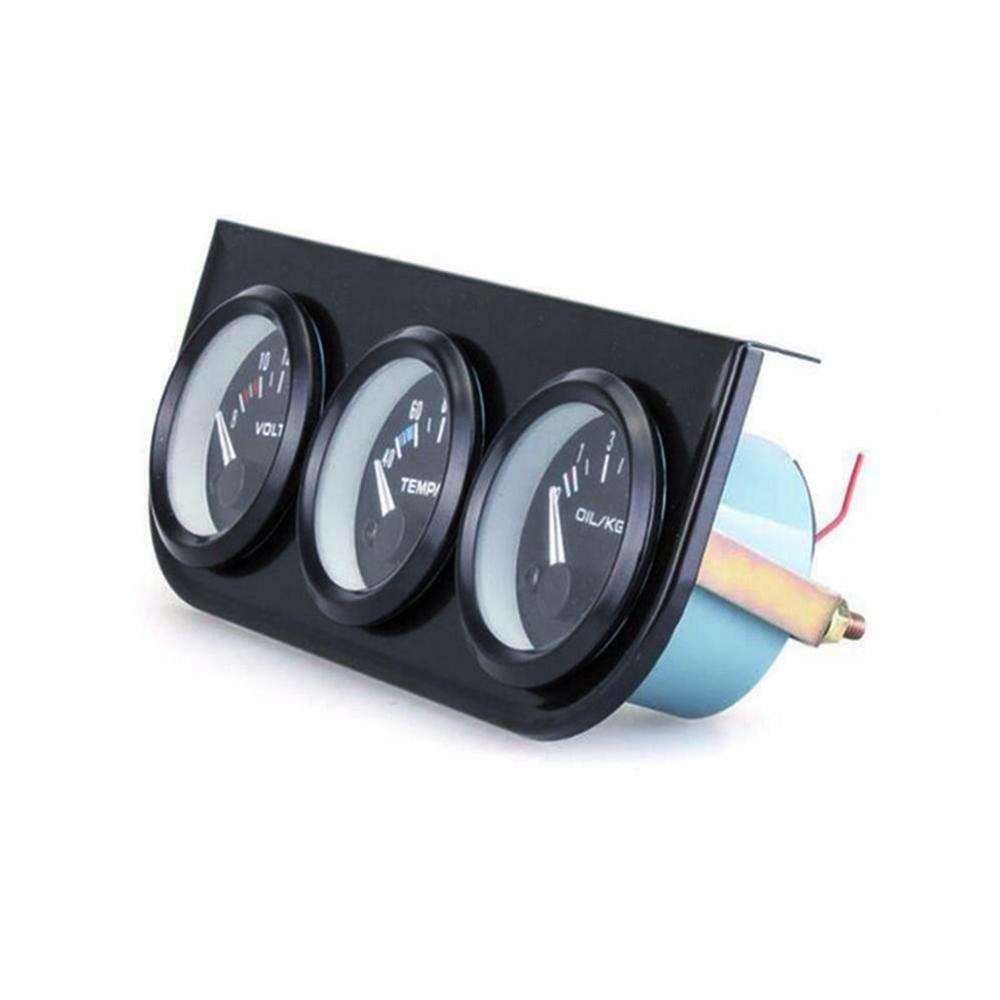 3in 1 Car Auto Triple Gauge Kit Voltmeter Water Te... – Vicedeal