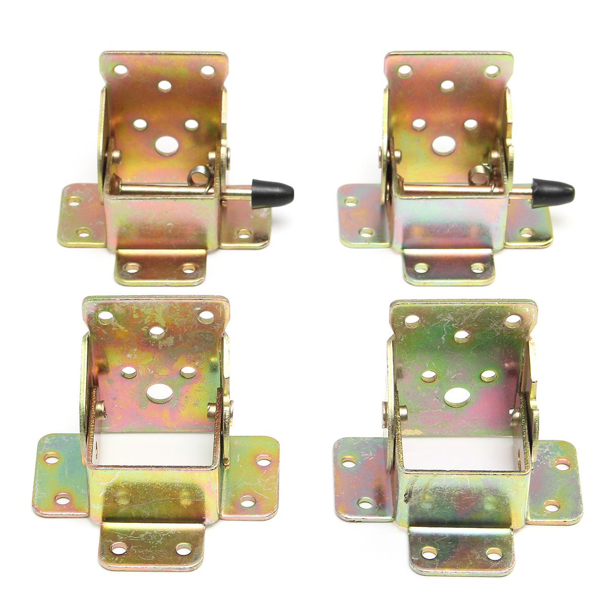 Set 4Pcs Iron Locking Folding Table Chair Leg Brac... – Grandado