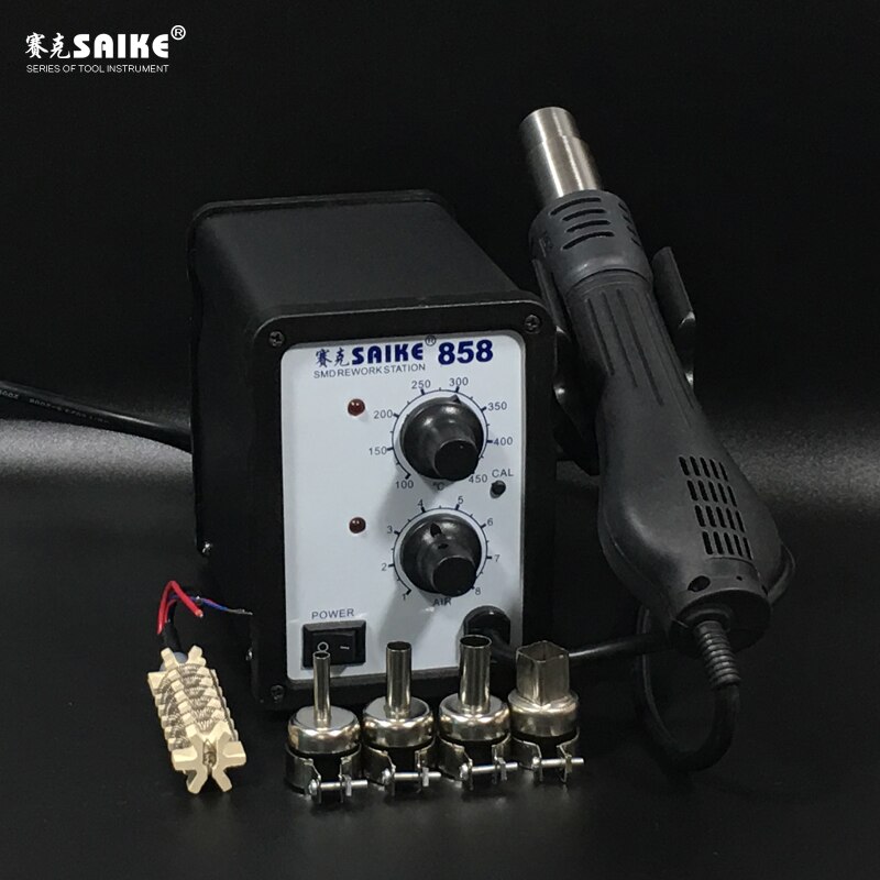 SAIKE 858 air gun Rework station Heat Gun Desolder... – Grandado