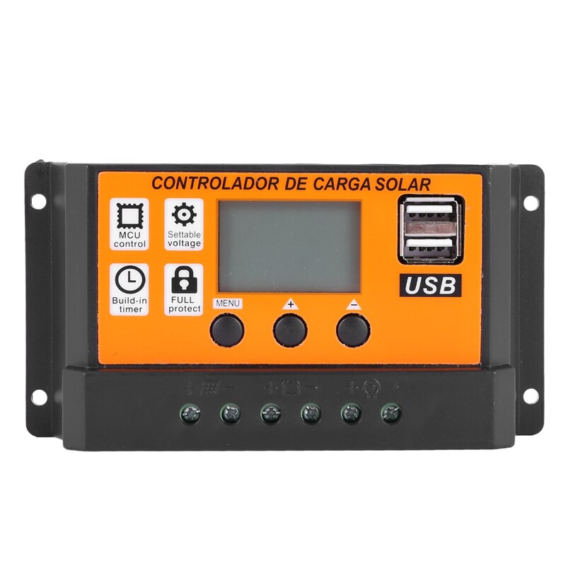 100A MPPT Solar Panel Regulator Charge Controller ... – Grandado