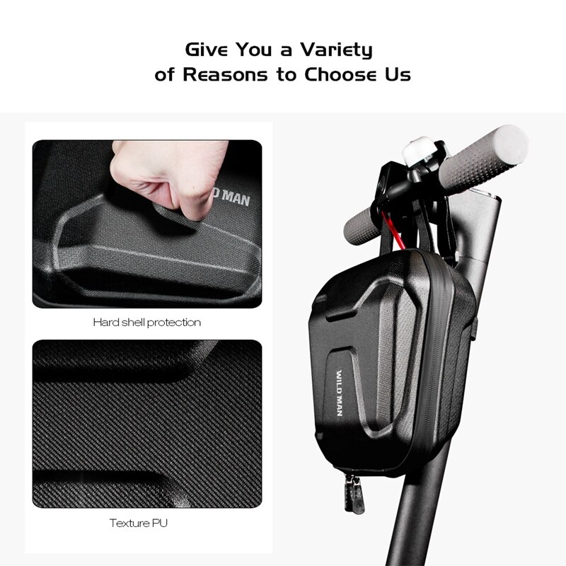 Novel-WILD MAN Mountain Bicycle Bag Rainproof Elec... – Grandado