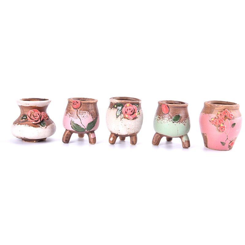 Cute Funny Succulents Mini Ceramic Vase Fluffy Cer... – Vicedeal