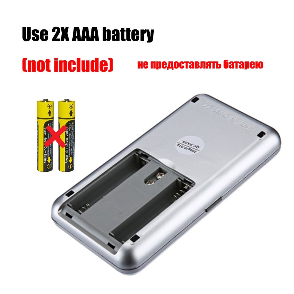 Mini digital skala 100/200/300/500g 0.01/0.1g nøja... – Grandado