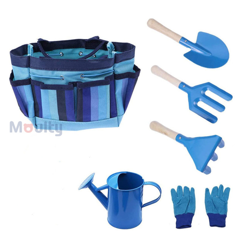 Moulty Kids Gardening Tools Set Includes Sturdy To... – Grandado