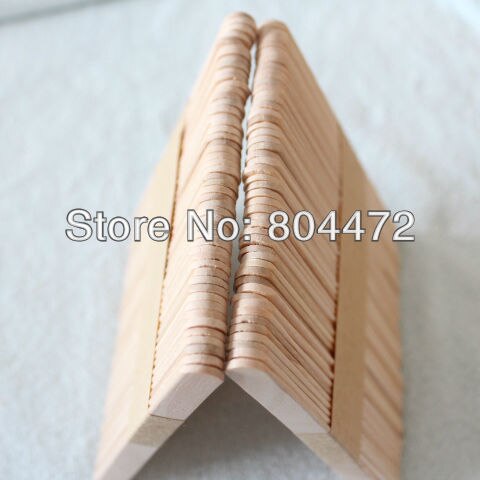 100x Wood Ice Cream Stick Long Wooden Popsicle Sti... – Vicedeal