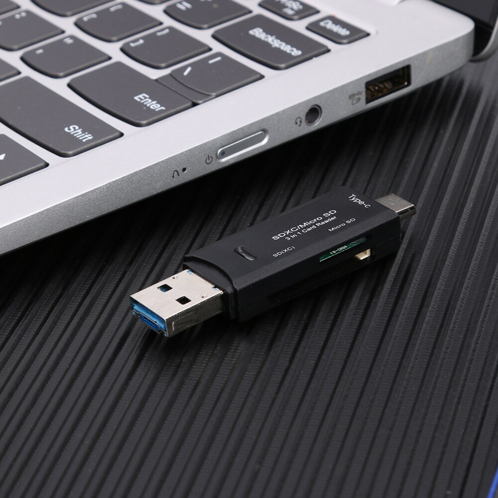 Small OTG Card Reader Computer Safety 3 in 1 USB 3... – Vicedeal