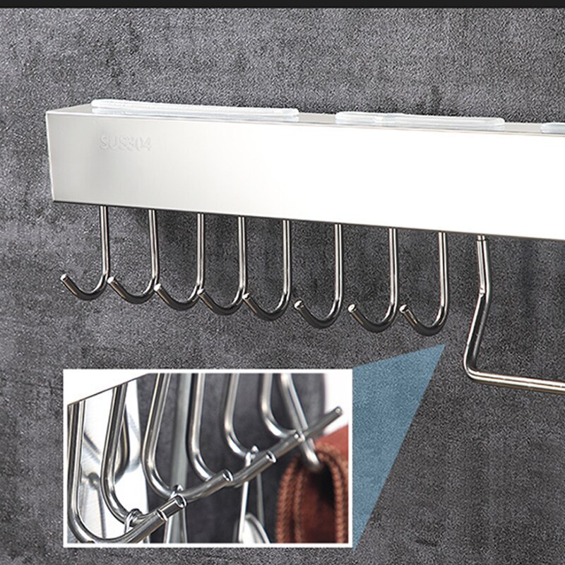 Stainless Steel Rack Punch-free Multifunctional Kn... – Grandado