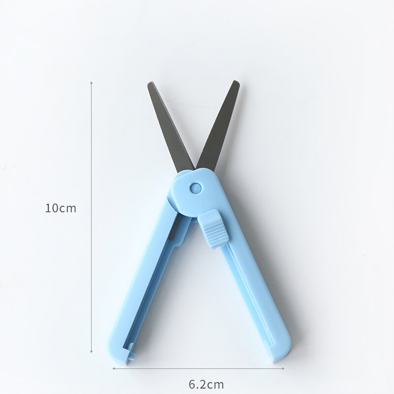 Student multiple colour foldable portable scissors... – Grandado