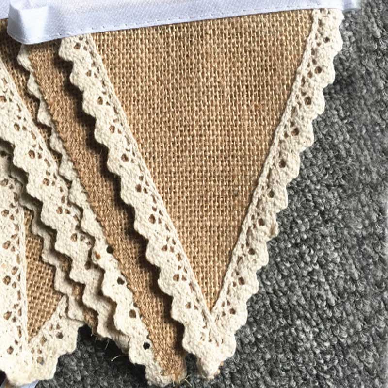 Lace Bunting Pennant Photography Props Wedding Tri... – Grandado