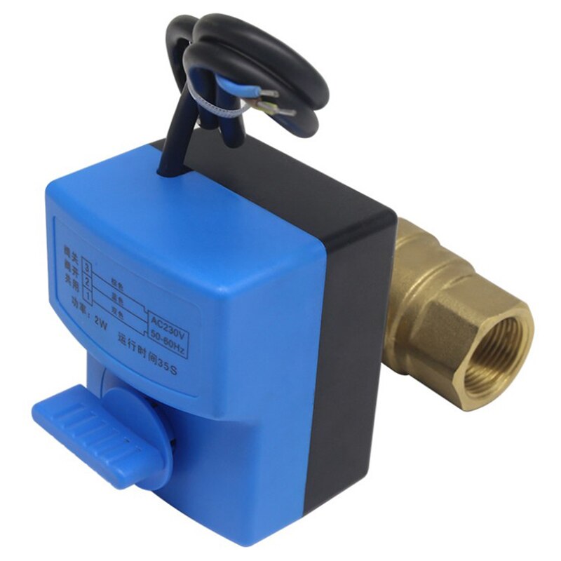Ac220V 2 Way 2 Wires Electric Actuator Ball Valve,... – Grandado