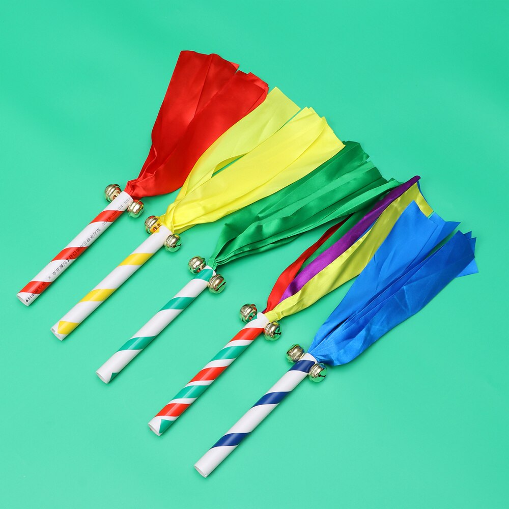 5pcs Cheerleading Pom Poms Fun Colorful Beautiful ... – Grandado