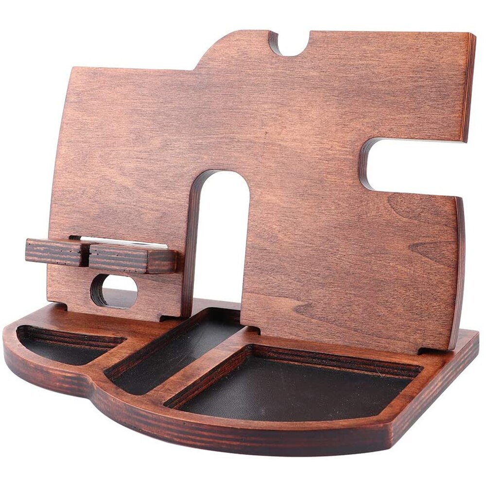 Houten Telefoon Docking Station Houten Nachtkastje... – Grandado
