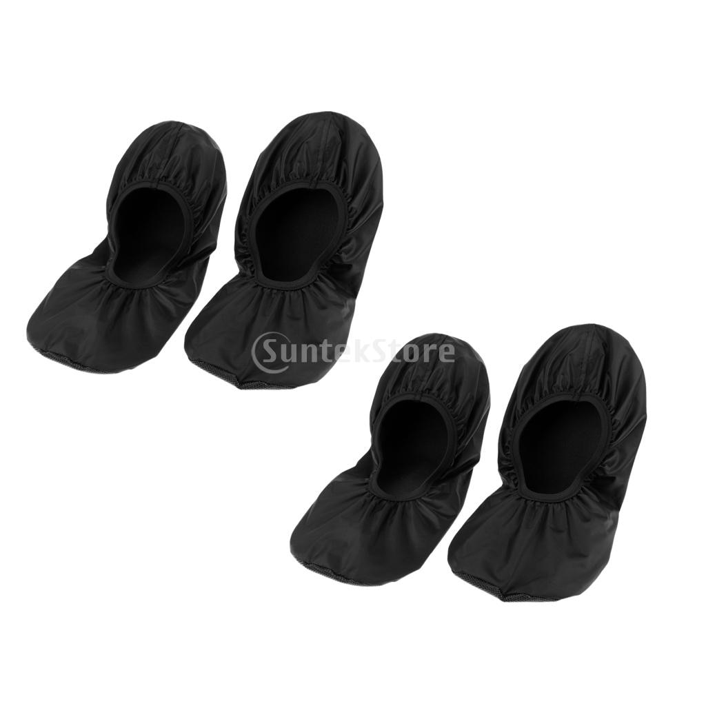 2 Paar Nylon Zwart (Xl) Bowling Schoen Covers – Vicedeal
