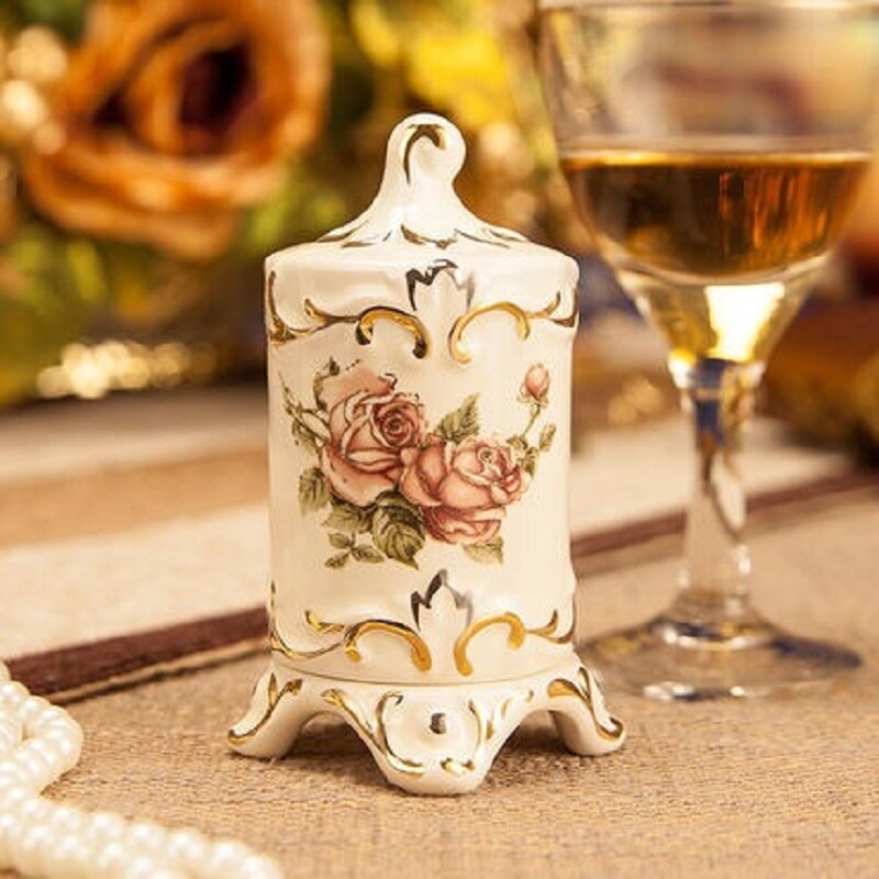 Toothpick holder table living room modern ceramic ... – Grandado