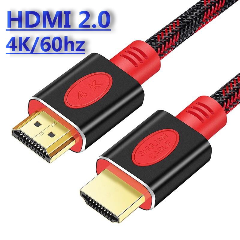 Shuliancable-Cable HDMI 2,0 4K HDR, 1m, 2m, 3m, 5m... – Grandado
