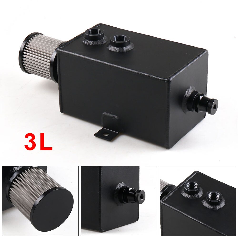 3L Universele Auto Aluminium Olie Catch Can Tank Z... – Grandado