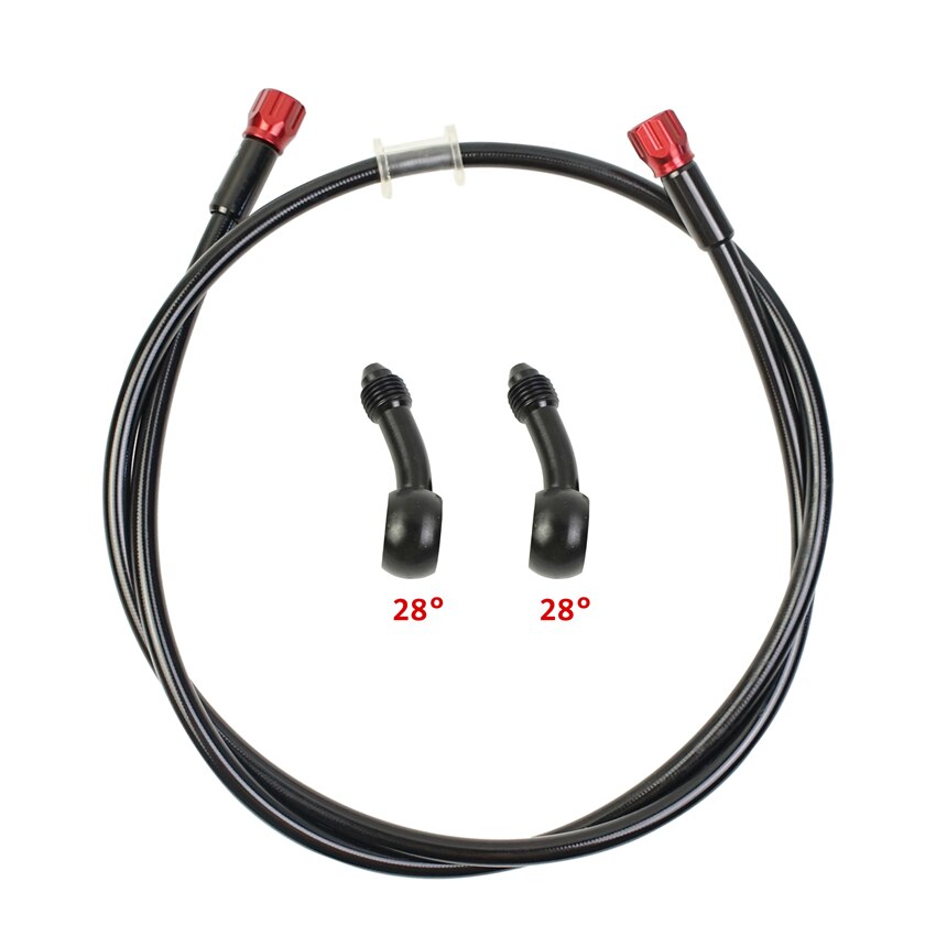 Motorcycle Brake Line Flexible AN3 Steel Braided H... – Grandado