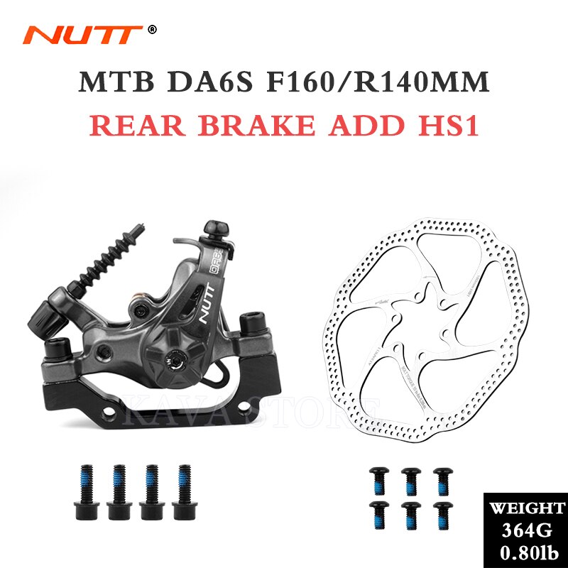 NUTT DA6S Electric Bilateral Brakes MTB Dual Pisto... – Grandado