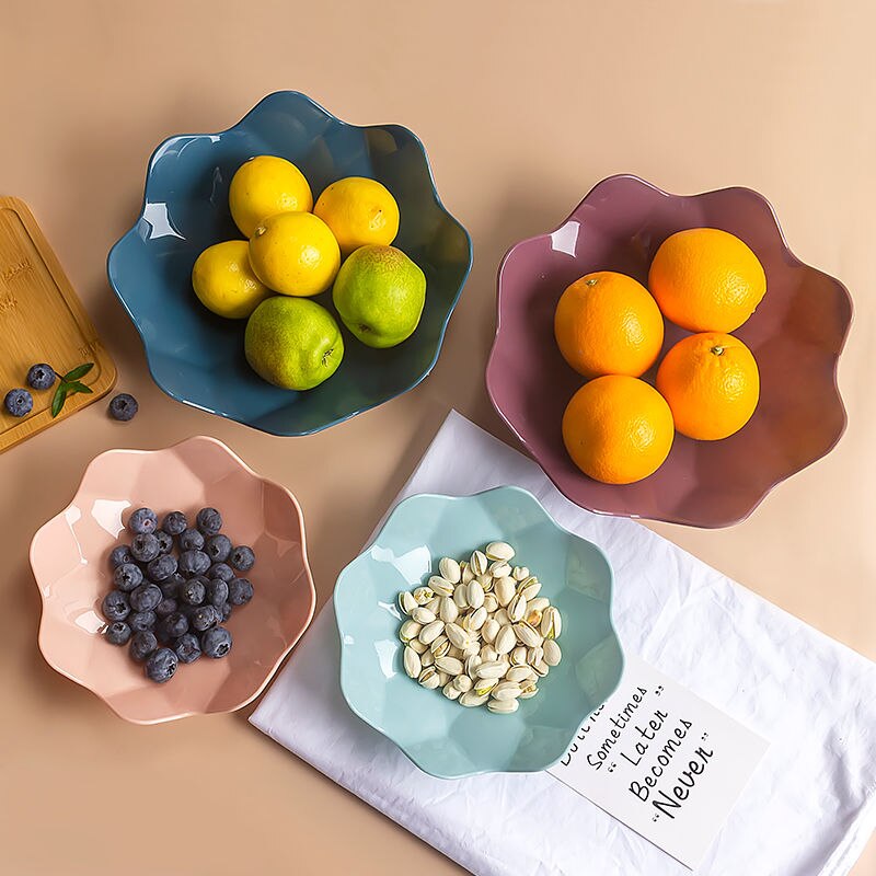 Plato de frutas, estilo nórdico, fruta original pl... – Grandado