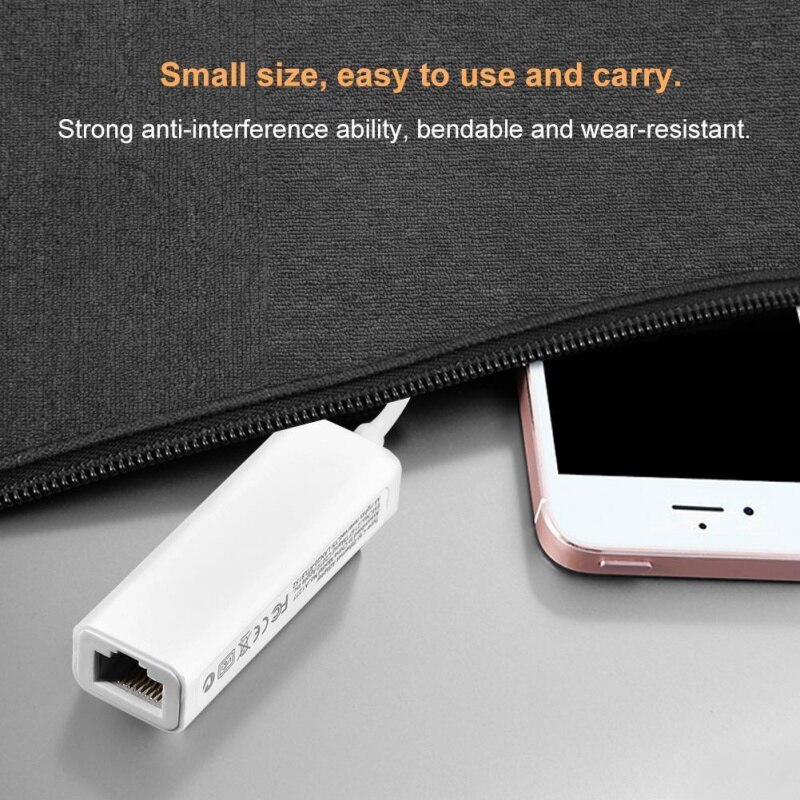 Usb 3 1 Type C Usb C To Rj45 100mbps Ethernet Lan Grandado