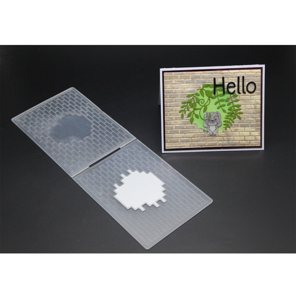 3D Embossing map met cut DIY Papier Snijden Sterft... – Vicedeal