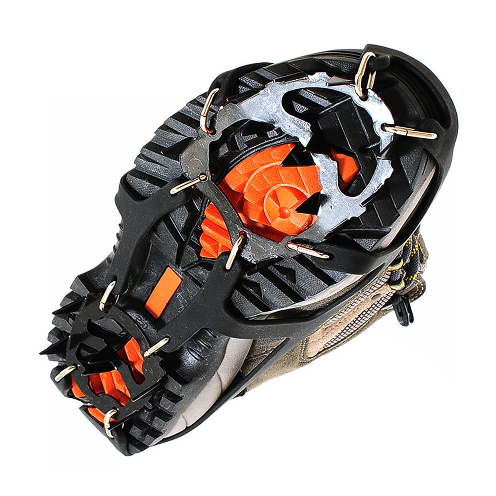 Anti-slip Ice Climbing Crampons Manganese Steel 18... – Grandado