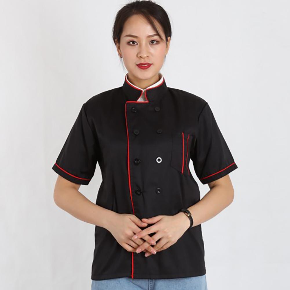 Double Breasted Chef Uniform Kitchen Restaurant Ov... – Grandado