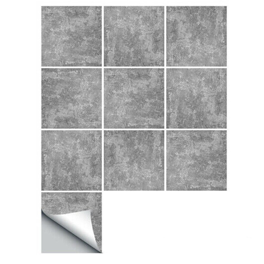 10pcs Tile Stickers Transfers Mosaic Marble Stone ... – Grandado