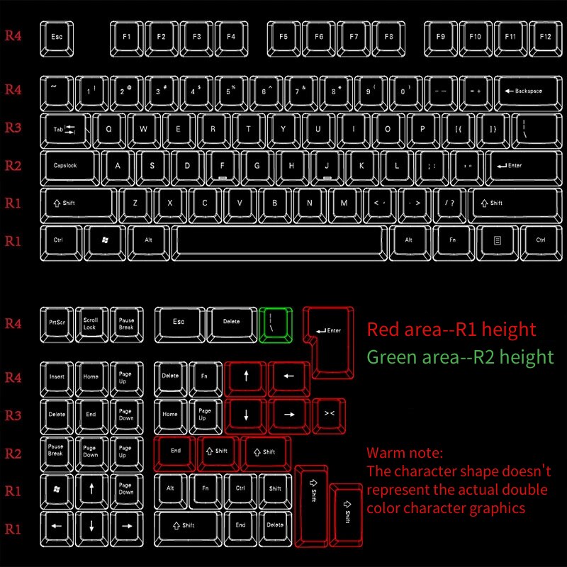 118 Keys PBT OEM Keycaps For Gaming Mechanical Key... – Vicedeal