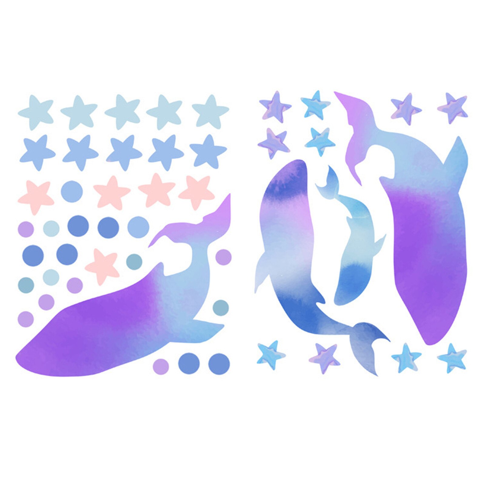 Glowing Sea Animal PVC Wall Stickers In The Dark G... – Grandado