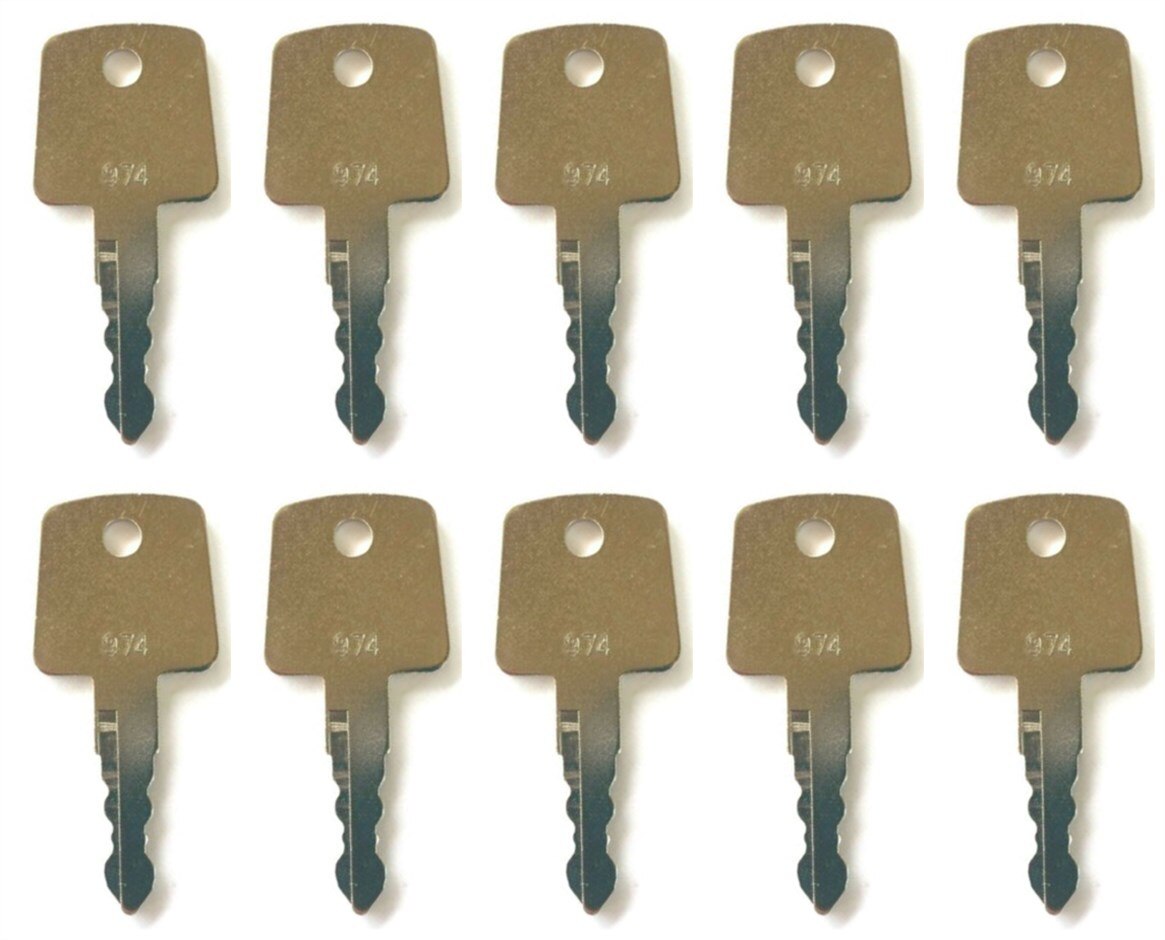 10pc Sakai Roller Ignition Keys Heavy Equipment As... – Grandado