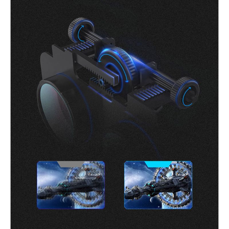 3D VR Glasses Headset Mini Compact Light Weight Co... – Grandado