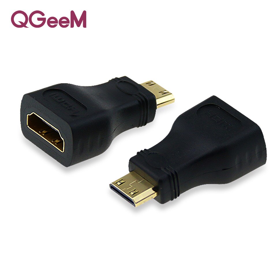 QGeeM MINI HDMI tipo C macho A HDMI hembra Adaptad... – Grandado