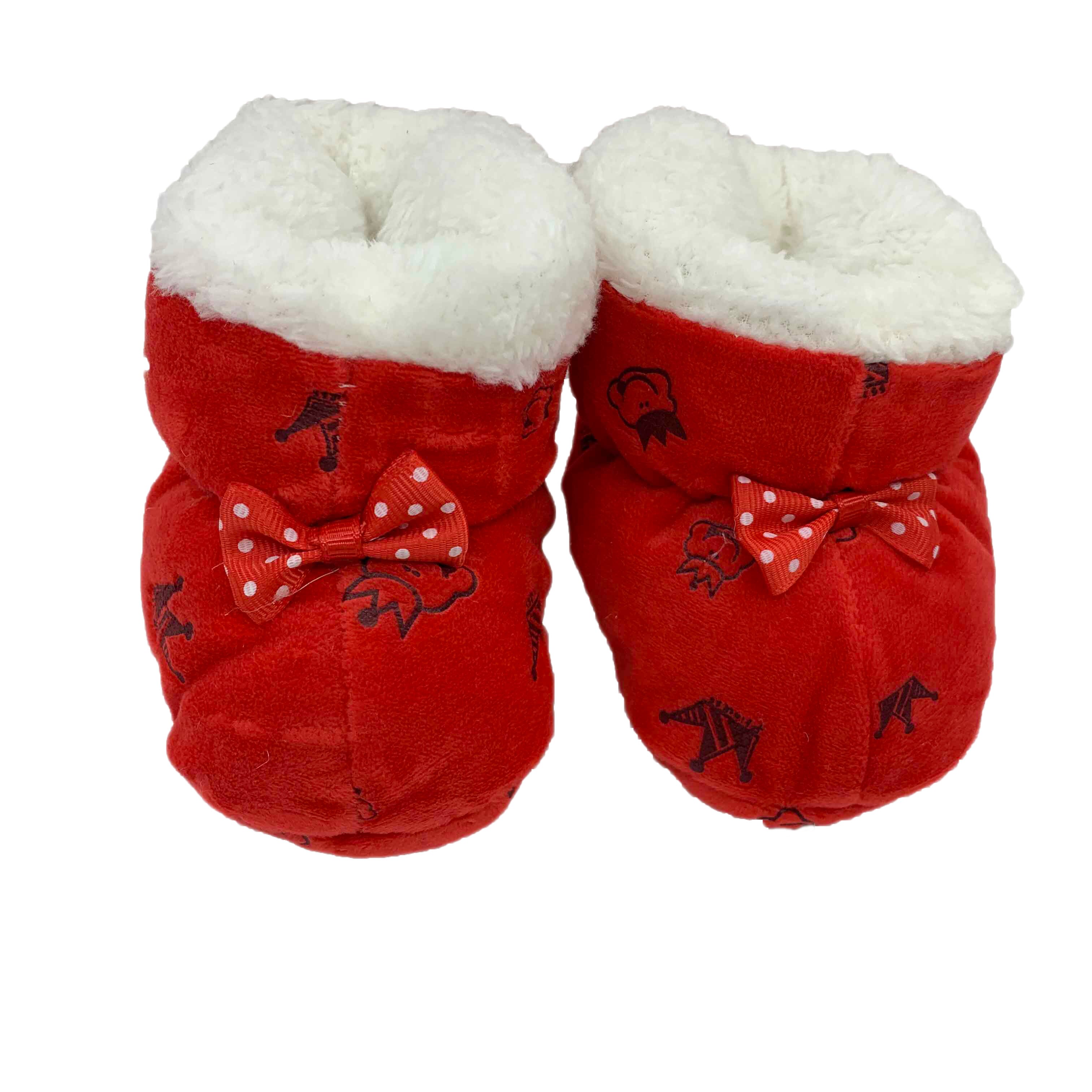 Peuter 0-6 Maanden Leuke Strik Slipper Laarsjes Fu... – Vicedeal