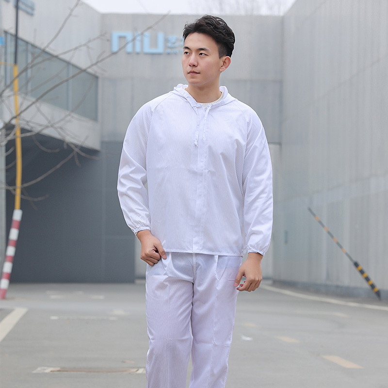 Anti-Static Overalls Hooded Dust-proof Jumpsuit Wo... – Grandado