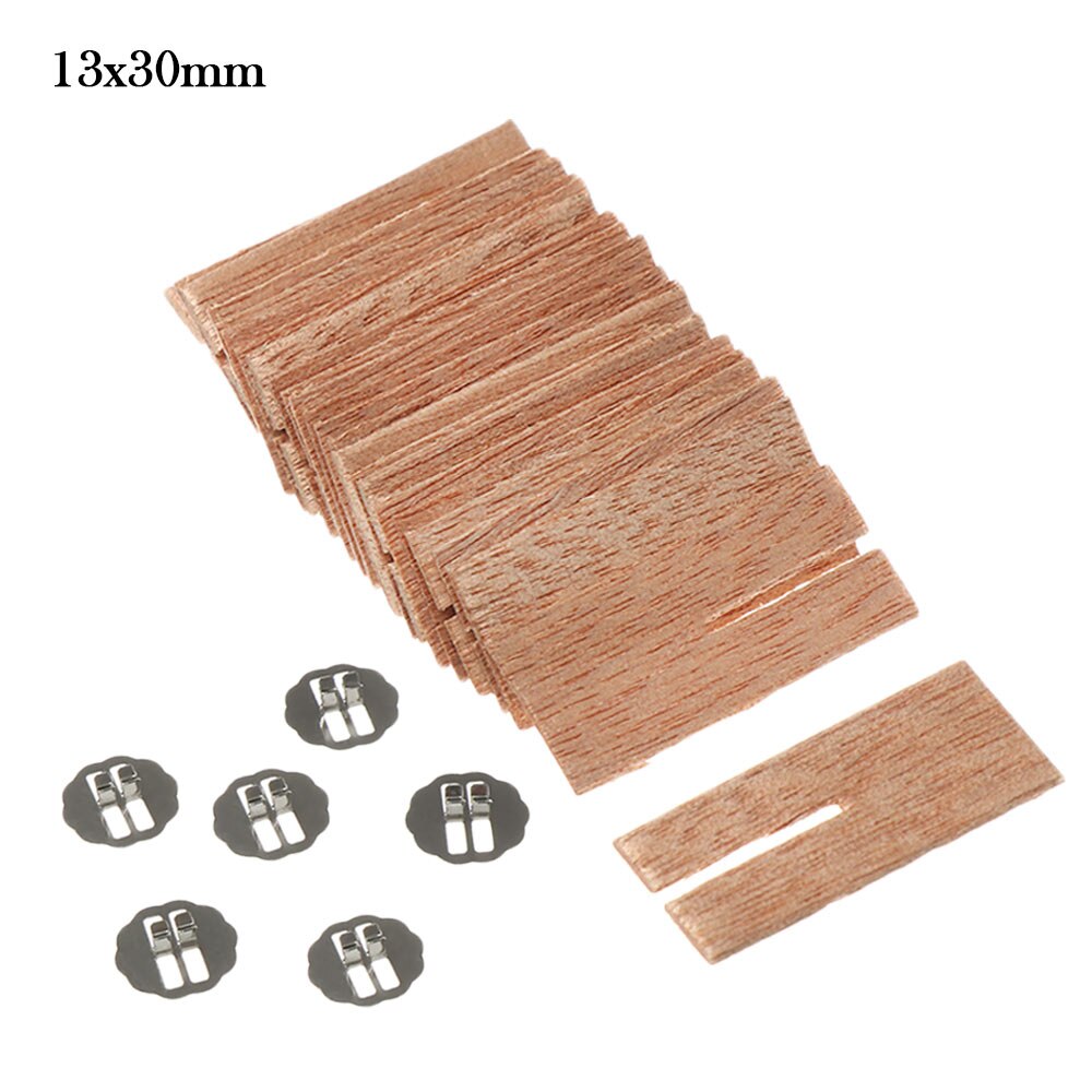 10pcs/Set Wooden Candles Wick Cross Candles Cores ... – Grandado