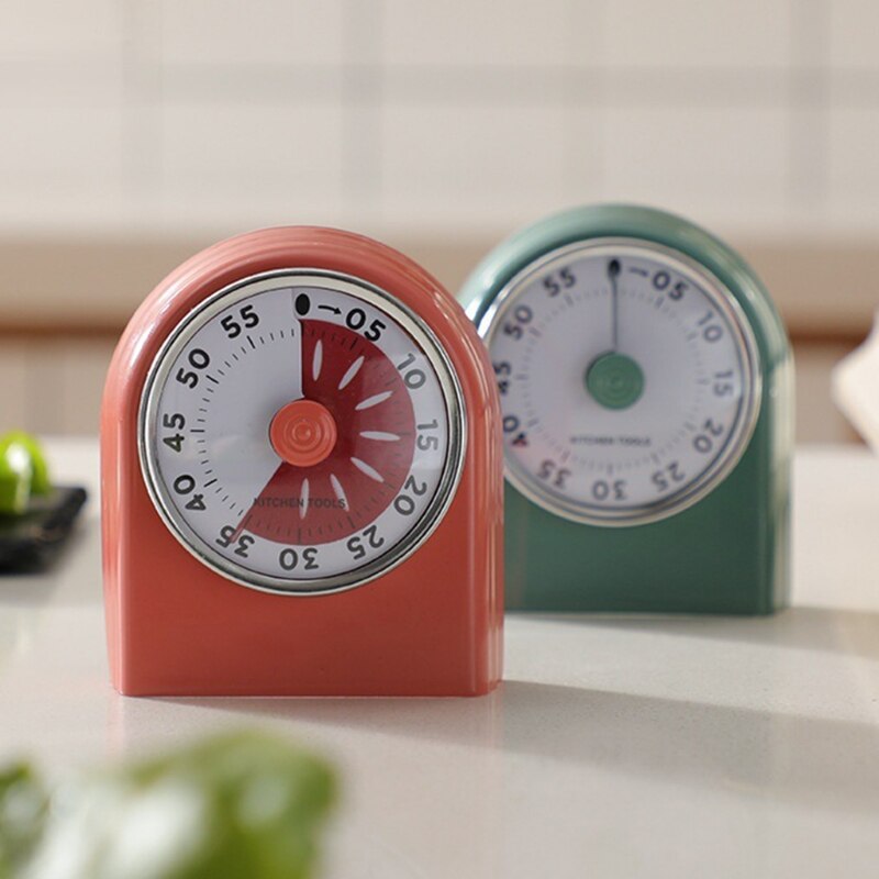 60 Minute Kitchen Visual Timer No Battery Mechanic... – Vicedeal