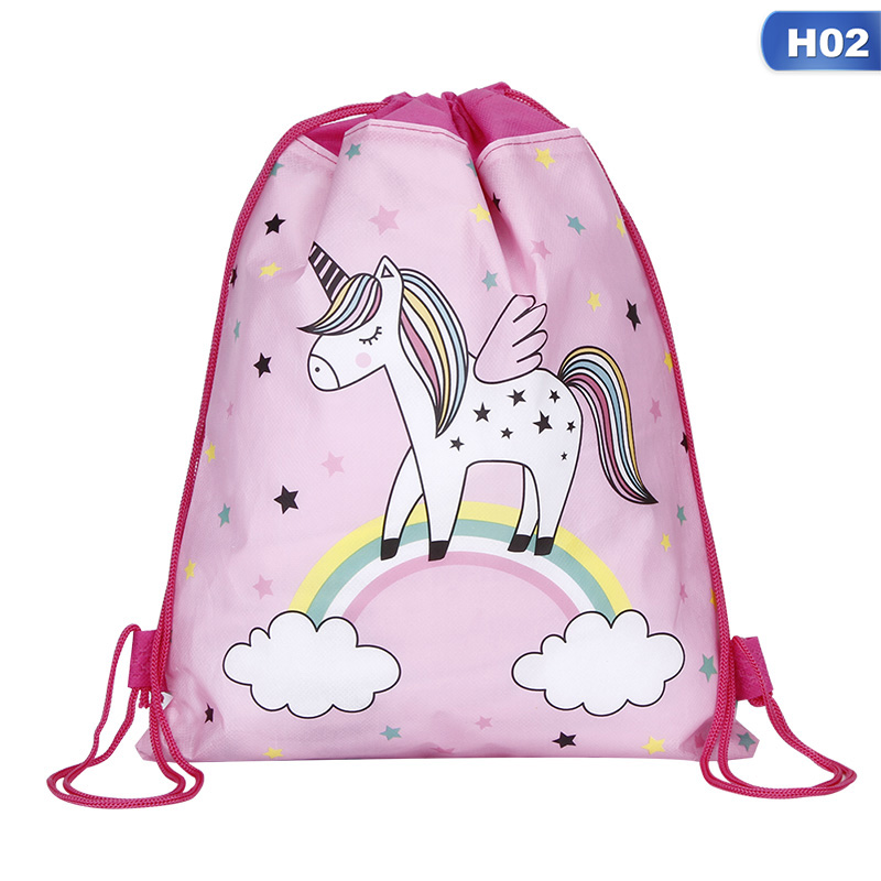 Unicorn Drawstring bag for Girls Travel Storage Pa... – Vicedeal