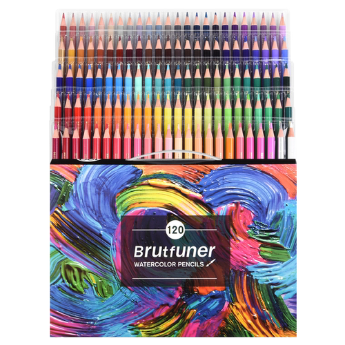 Brutfuner 120 Color Water soluble Color Pencils Se... – Vicedeal