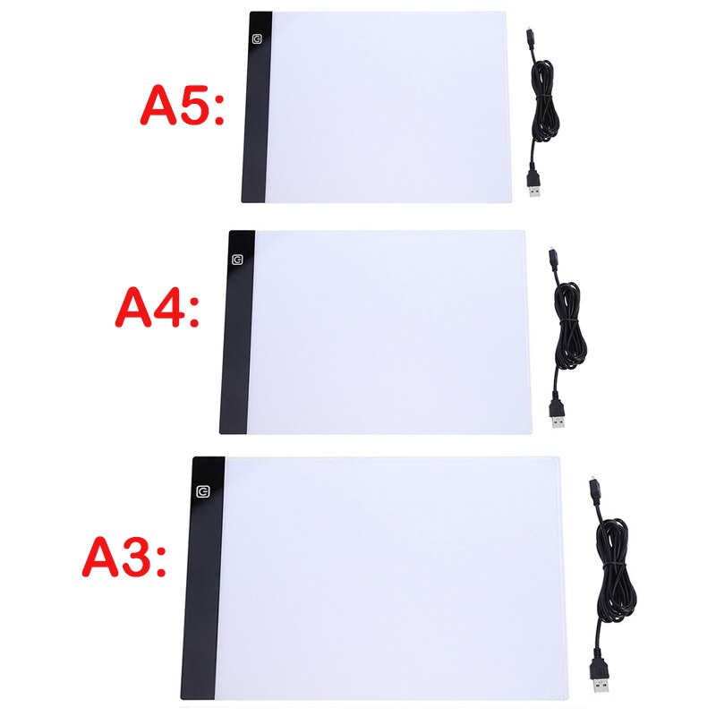 A3/A4/A5 Size Drawing Tablet Led Light Pad Tablet ... – Vicedeal