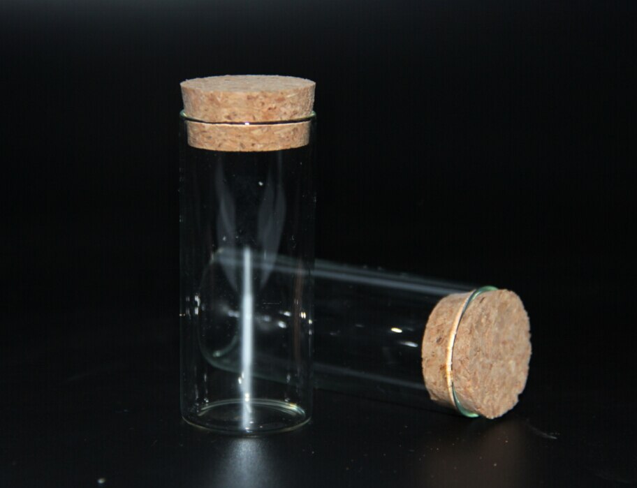 10pcs 30*60mm 25ml Clear Test Tube Jars Glass Bott... – Vicedeal